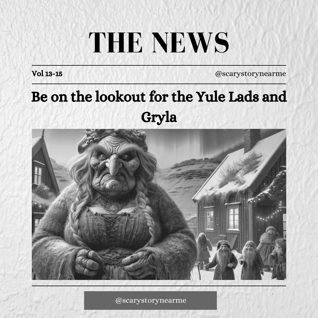 The Icelandic Yule Lads and Gryla: Iceland’s Christmas Trolls - Scary ...